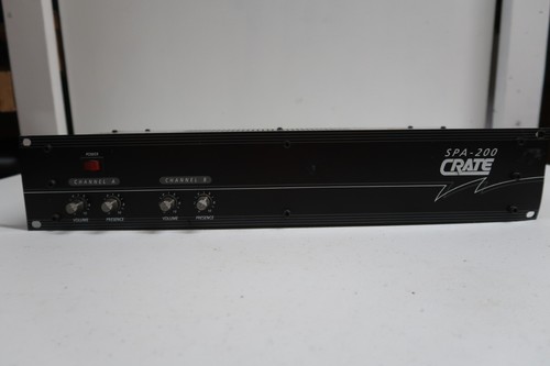 Crate Pro Audio SPA-200 Stereo Power Amplifier | eBay