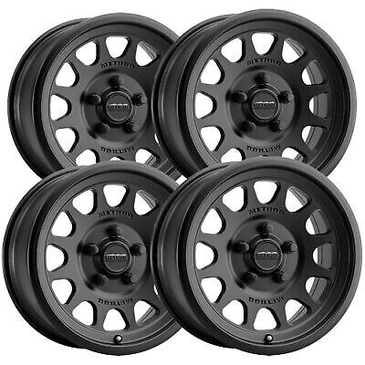 (Set of 4) Method MR414 Bead Grip 15x7 5x4.5" Matte Black Wheels Rims ...