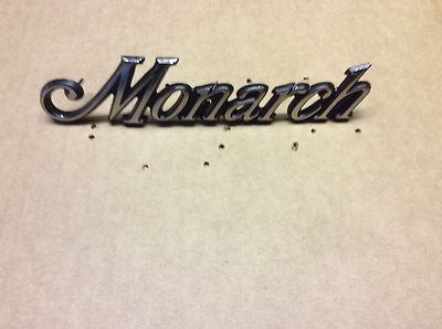 1975-77 Mercury "Monarch" Fender/trunk Emblem | eBay