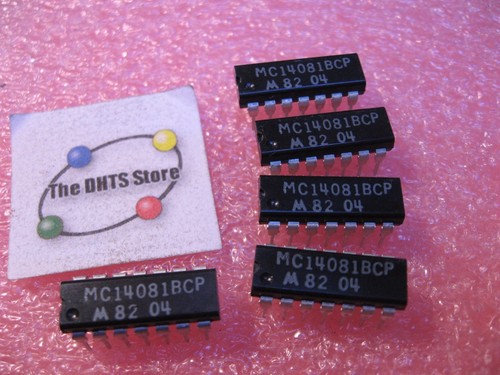 MC14081BCP Motorola IC CMOS Quad AND Gate 4081 MC14081 - NOS Qty 5 | eBay