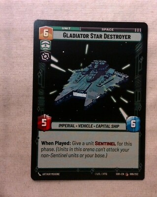 Gladiator Destroyer, Star Wars Unlimited: SOR, , NM Condition | eBay