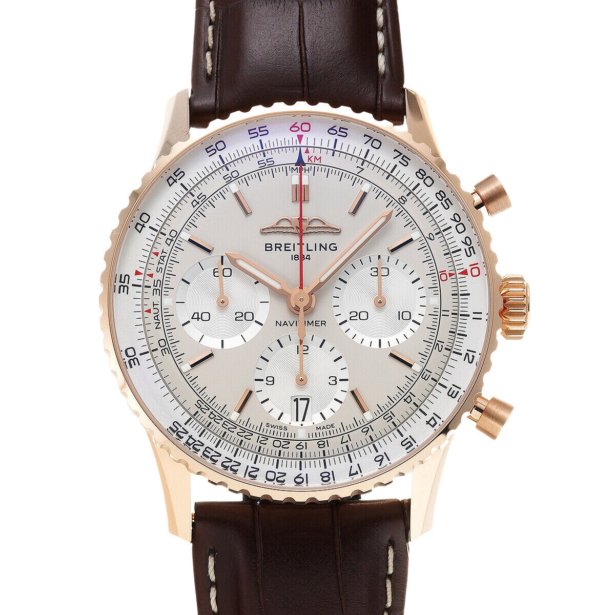 Breitling Navitimer White Men's Watch - RB0139211G1P1 for sale online ...