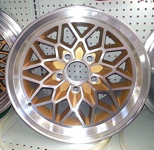 TRANS AM 15X8 SNOWFLAKE WHEEL GOLD WS6 NEW FITS MOST 1967 - 1992 GM ...
