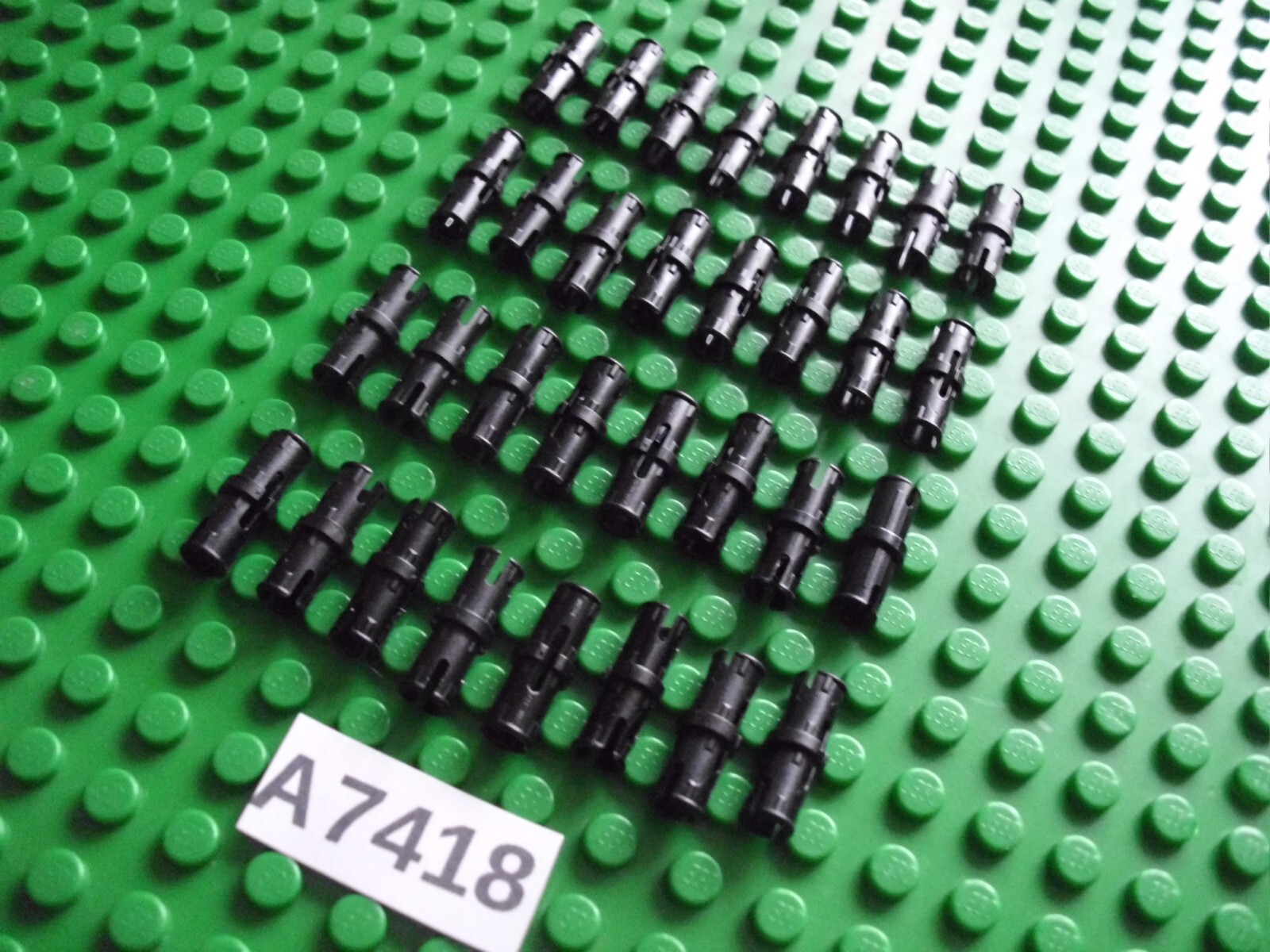 LEGO GENUINE BLACK 2X1 ROUND LEGO CONNECTOR PEG 32 PIECES (A7418)(D) | eBay UK