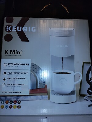new Keurig k-mini warm stone Single-Serve Portable Electric Coffee ...
