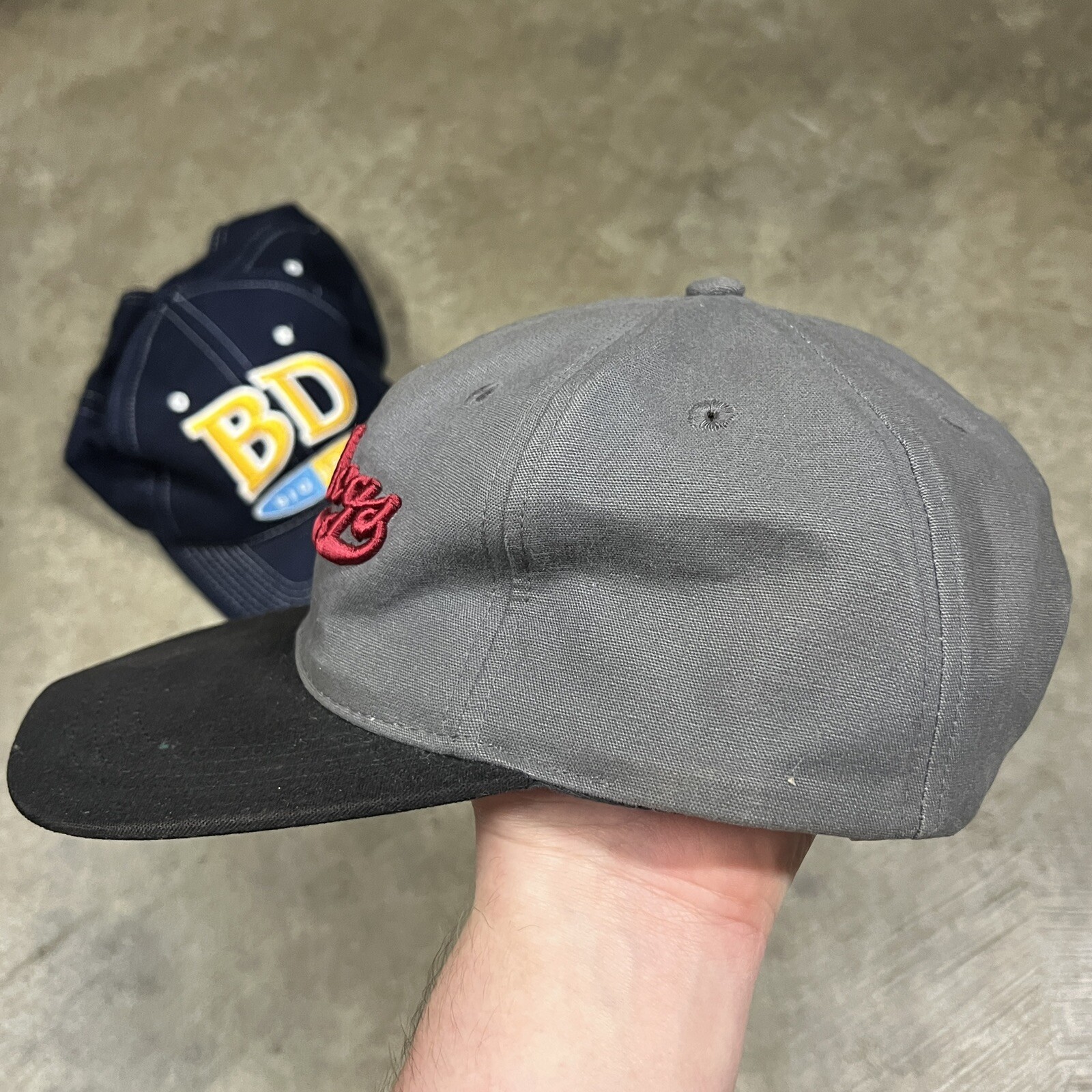 Big Dogs Hat Lot Of 2 Vintage Y2K Embroidered Logos Baseball Cap ...