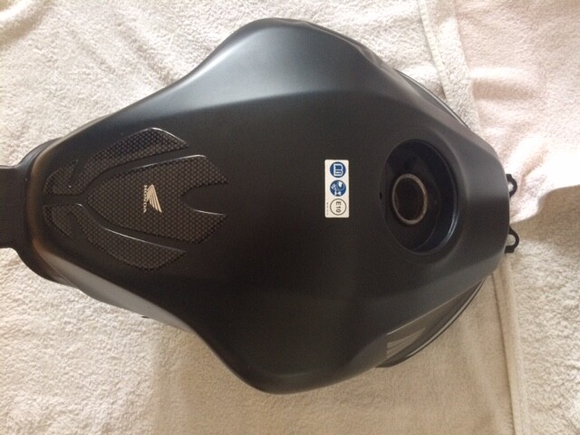 HONDA CB500F 2019 MATT BLACK FUEL TANK SECONDHAND 17500-MKP-J40ZB ...