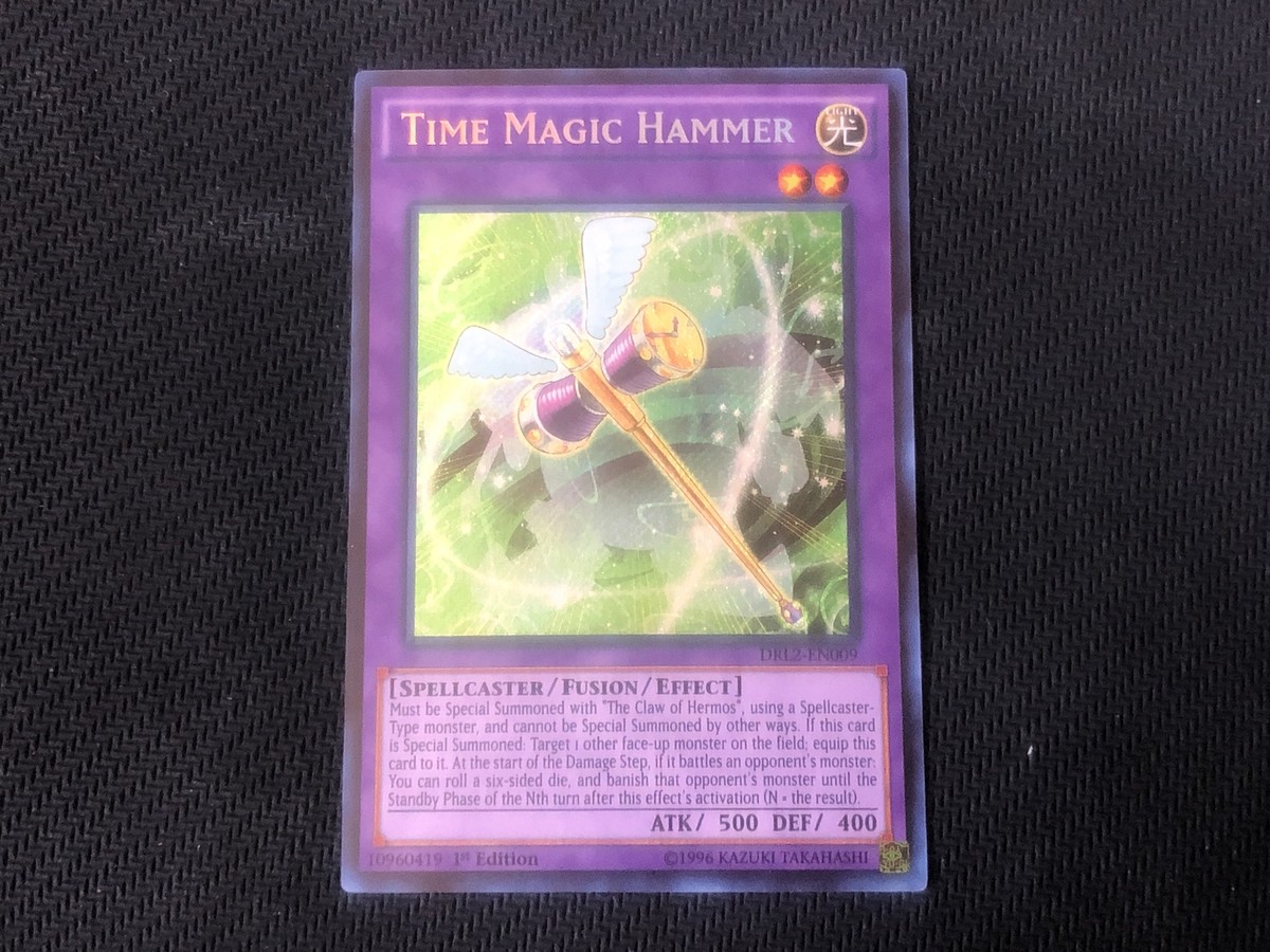 Time Magic Hammer YUGIOH TIME MAGIC HAMMER DRL3 ULTRA LIGHT PLAYED