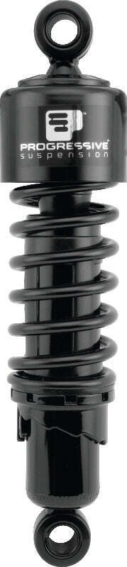Progressive Fits Harley 412 Series Shocks 13.0in - Black | eBay