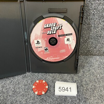Grand Theft Auto [Collector's Edition] Playstation Sony PS1 DISC ONLY ...