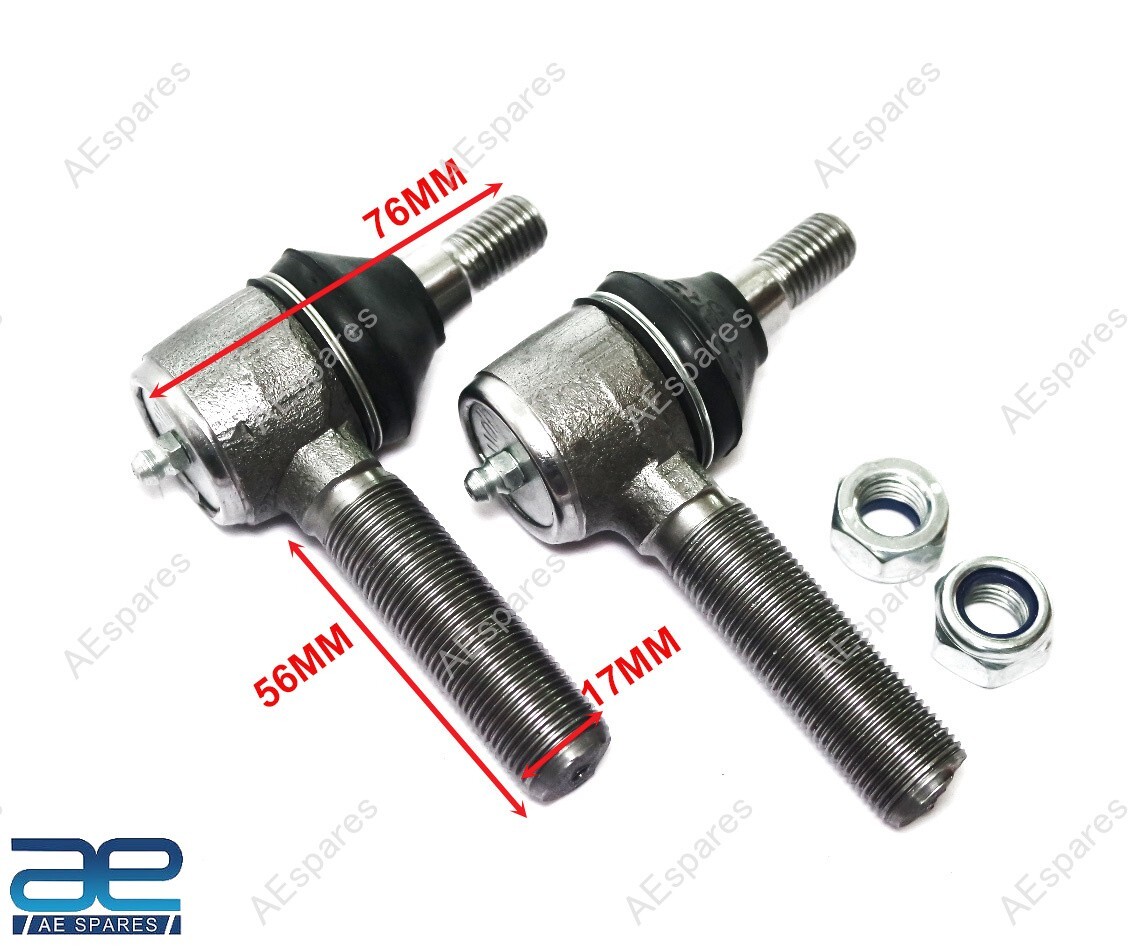 Front & Rear Track Tie Rod End Set Massey Ferguson 35 135 AEs | eBay ...