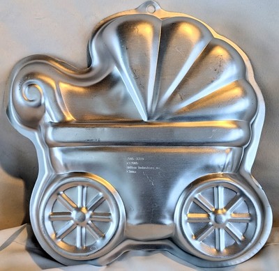 Baby Buggy Carriage Cake Pan by Wilton New Baby Shower Party Stroller ...