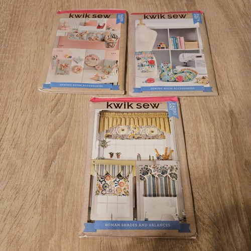 Lot Of 3 Kwik Sew Patterns K4290 K4274 K4295 SEWING ACCESSORIES Shades ...