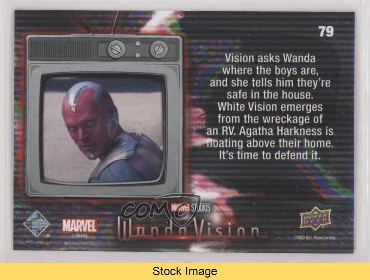 2022 Marvel Studios' WandaVision Red Scarlet Wanda Maximoff Vision #79 ...