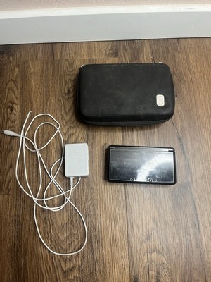 Nintendo 3DS Cosmo Black: Comes With Case And AC Charger | eBay
