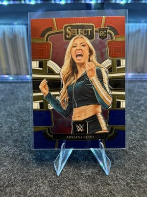 Adriana Rizzo 2024 Panini Select WWE Red & Blue #9 Rookie Parallel | eBay