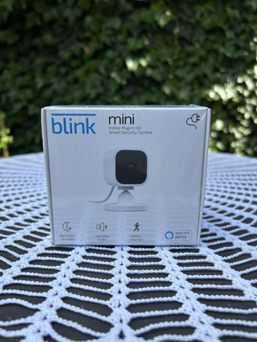 Blink Mini - Compact indoor plug-in smart security camera – 1 camera ...