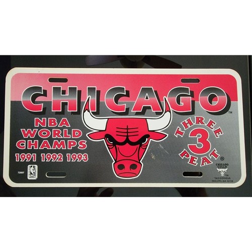 1991 1992 1993 Chicago Bulls 3 Peat NBA Basketball World Champions ...