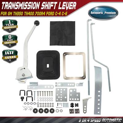 3/4 Speed Floor Shifter Automatic Transmission Shift Lever Kit for GM ...