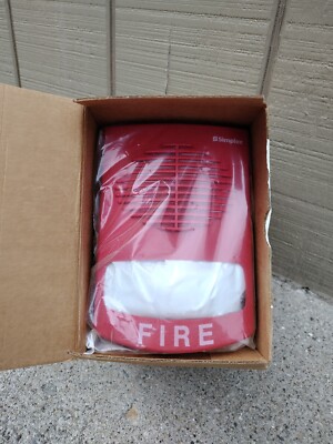 Simplex Fire Alarm Speaker/Visible Notification Appliance New in Box ...