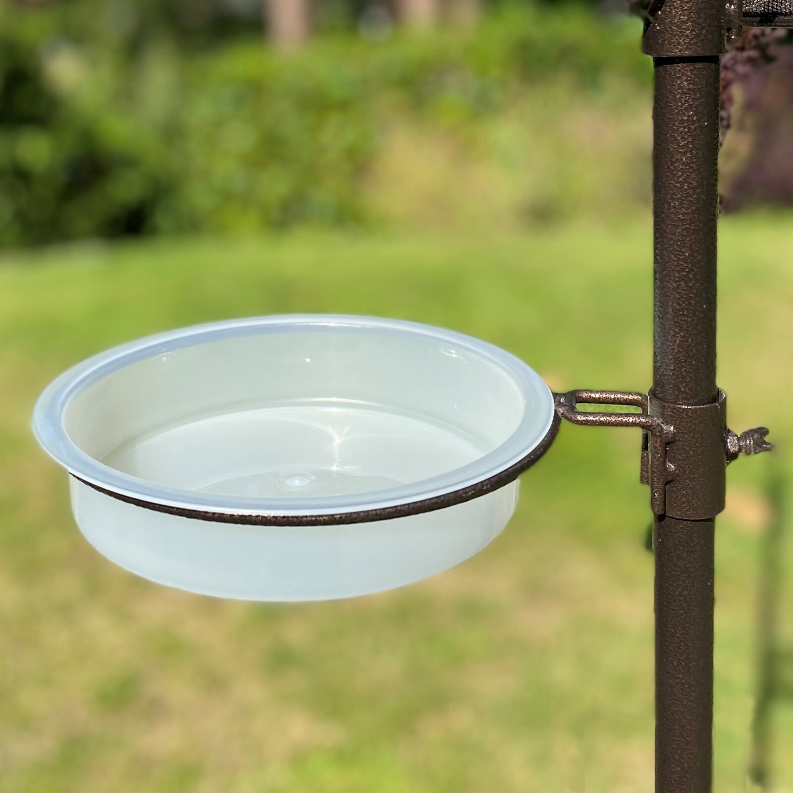 Bird Bath Water Dish for Bird Feeding Station Plastic Tough Spare ...