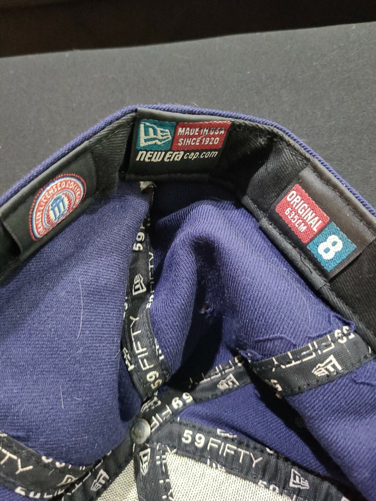 Vintage North Carolina New Era Fitted Hat Cap 90's - Gem