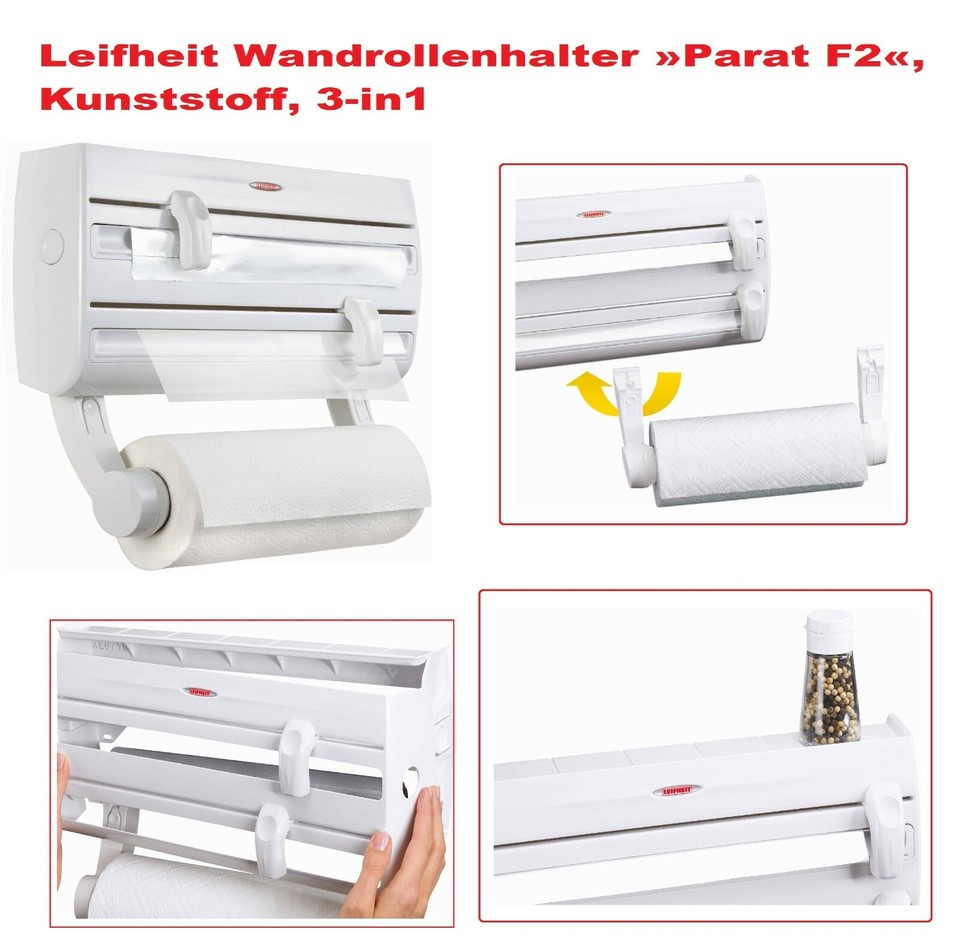 1 x Folienabroller Abroller Folienhalter Spender Alufolie ...