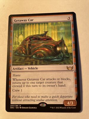 x1 Getaway Car SNC MTG 237/281 RARE M/NM 1x | eBay