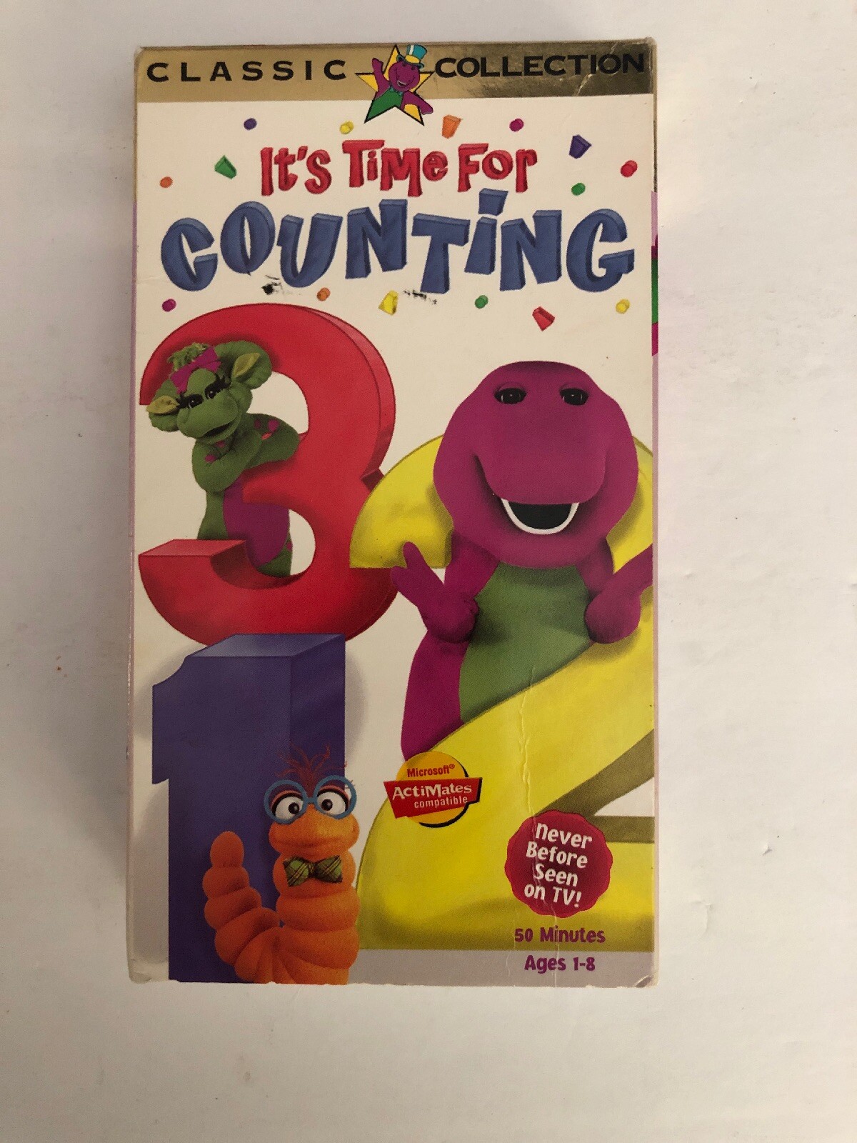 Barney - Its Time For Counting (VHS, 1998) 45986020222| eBay