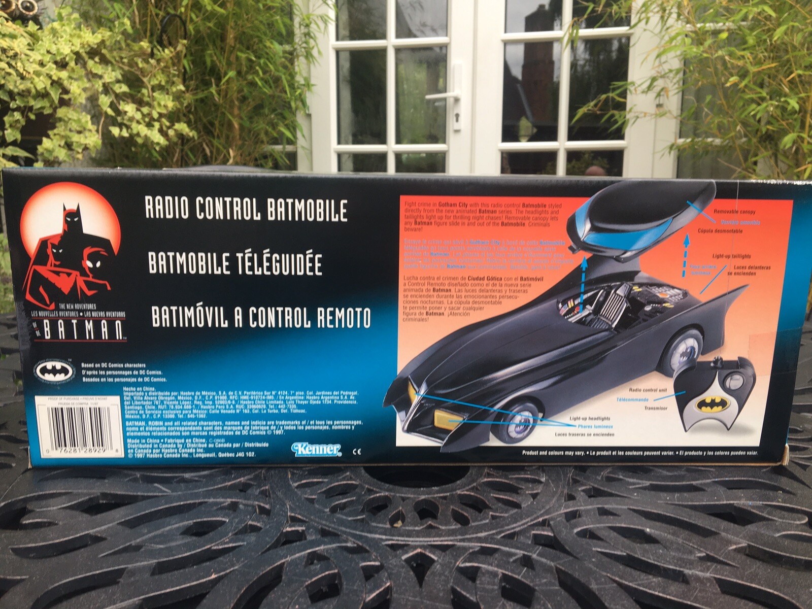 BATMAN AND ROBIN ANIMATED RADIO CONTROL BATMOBILE C1997 | eBay UK