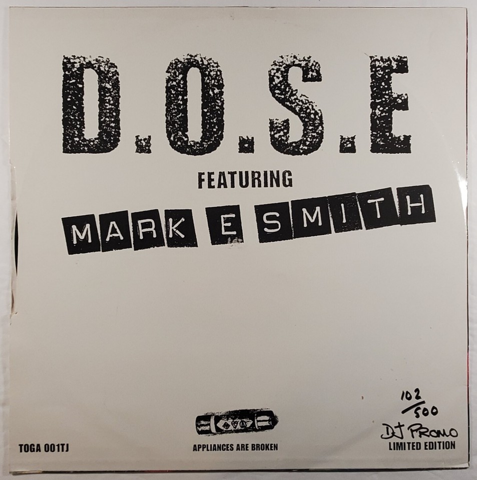 D.O.S.E. Featuring Mark E Smith - PLUG MYSELF IN (Caligula Mix) 12 ...