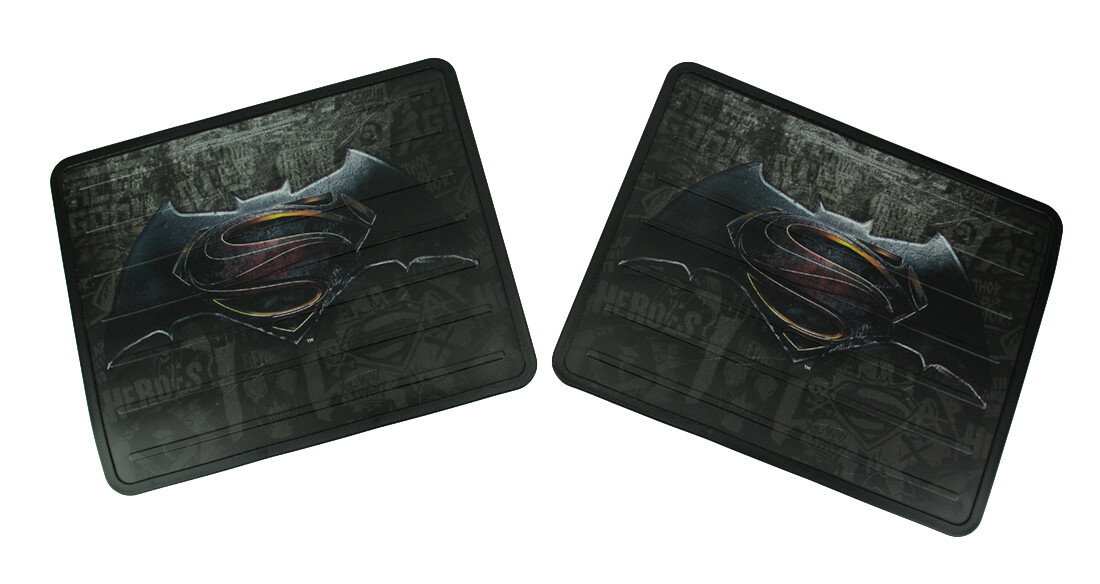 Set of 2 DC Comics Batman Vs Superman Plasticlear Utility Mats ...
