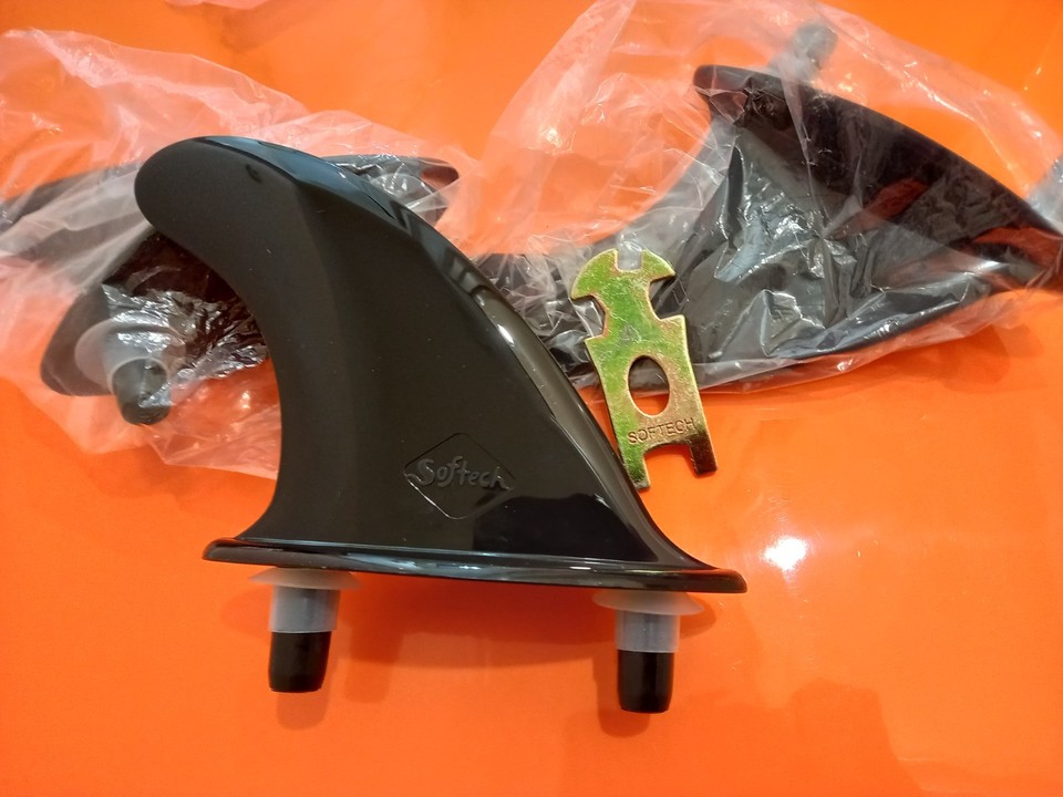 Softech Surfboard Fins Softboard Trio 3 Fin ST1 Tool surf foamie fins | eBay