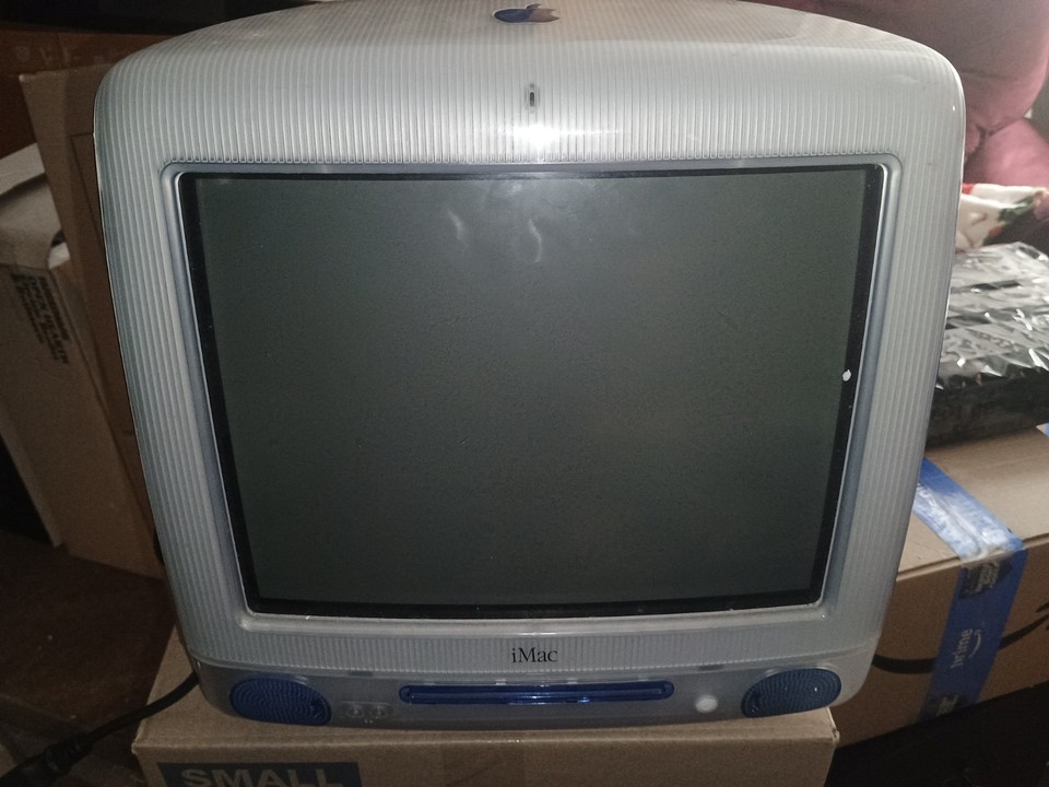 Vintage Apple iMac Translucent Blue 2000 | eBay