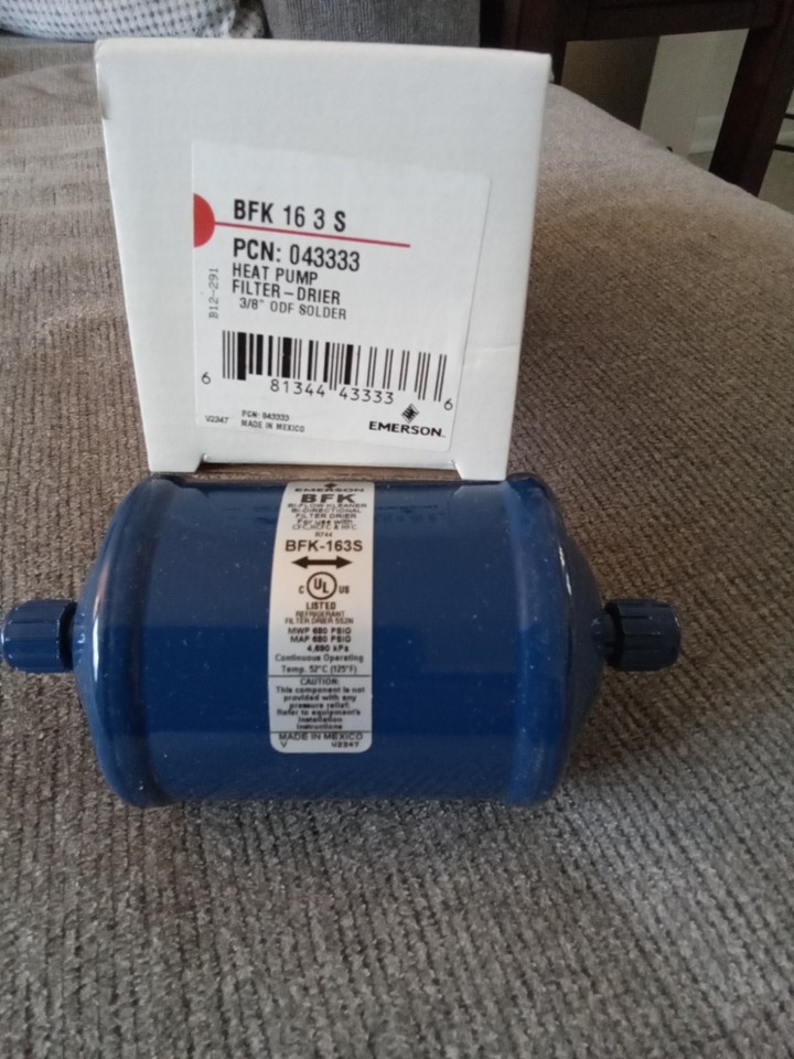 NEW EMERSON BFK 163-S BI-FLOW DRIER FOR HEAT PUMP | eBay