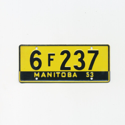 1953 General Mills Wheaties Bicycle Mini License Plates Foreign ...