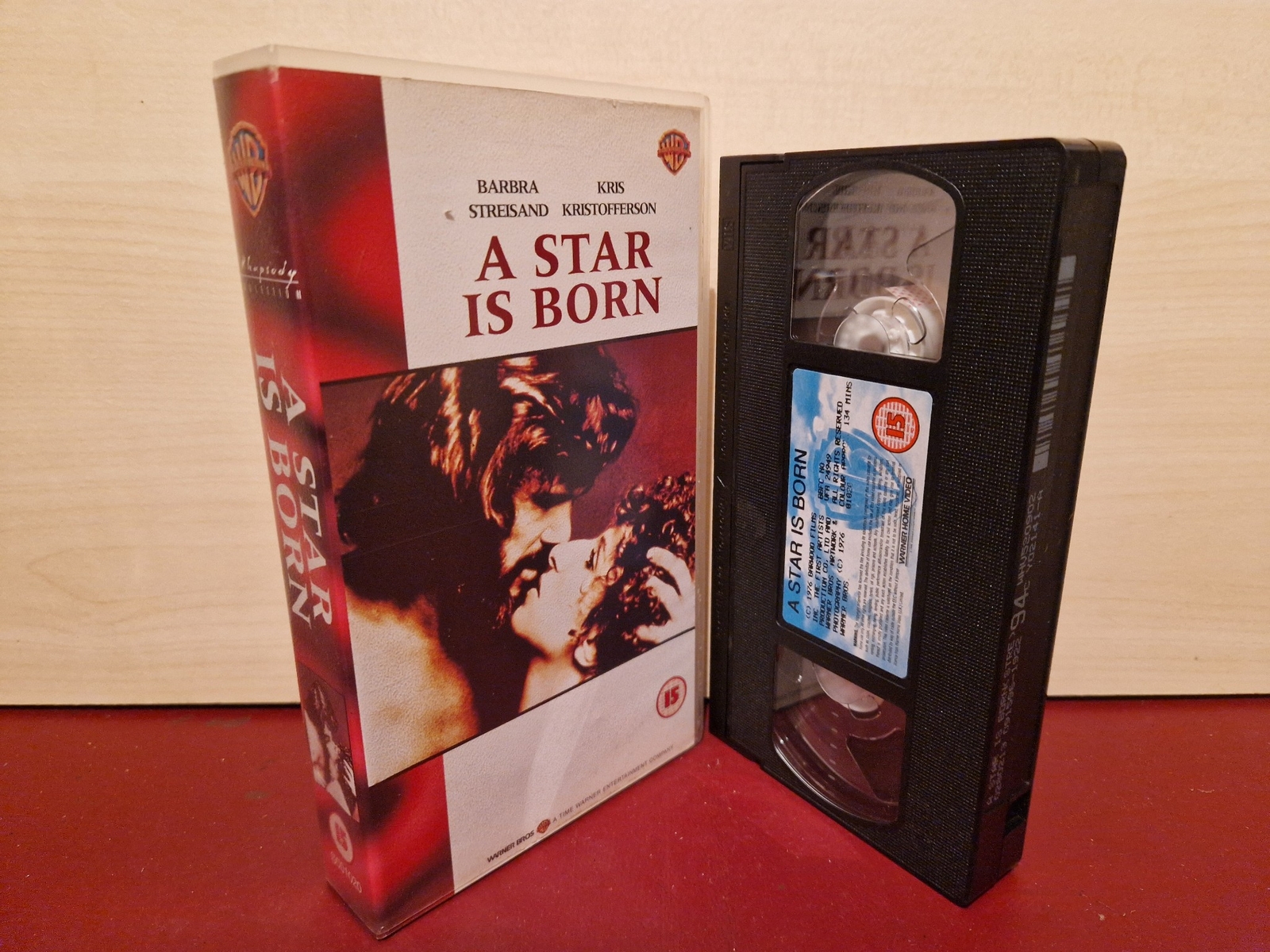A Star Is Born - Barbra Streisand - Kris Kristofferson PAL VHS Video ...