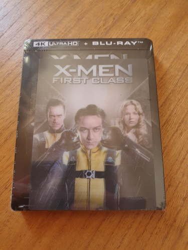 X-MEN FIRST CLASS / film en STEELBOOK COLLECTOR 4K ULTRA HD + BLU-RAY ...