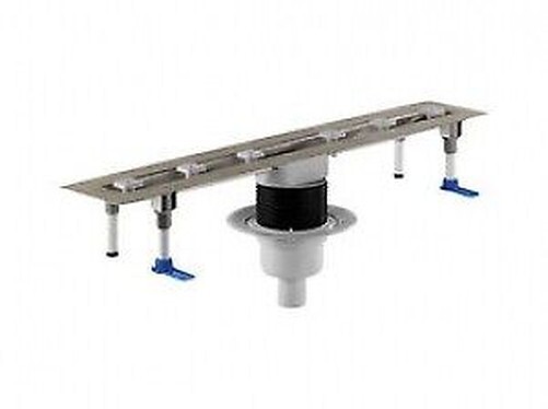 Dallmer Shower Channel CeraLine F, Construction Length 800mm, Vertical ...