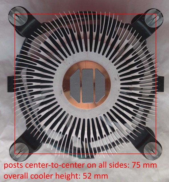 Intel E97378-001 Socket Lga1155/lga1156 Cpu Heatsink With Fan for sale ...