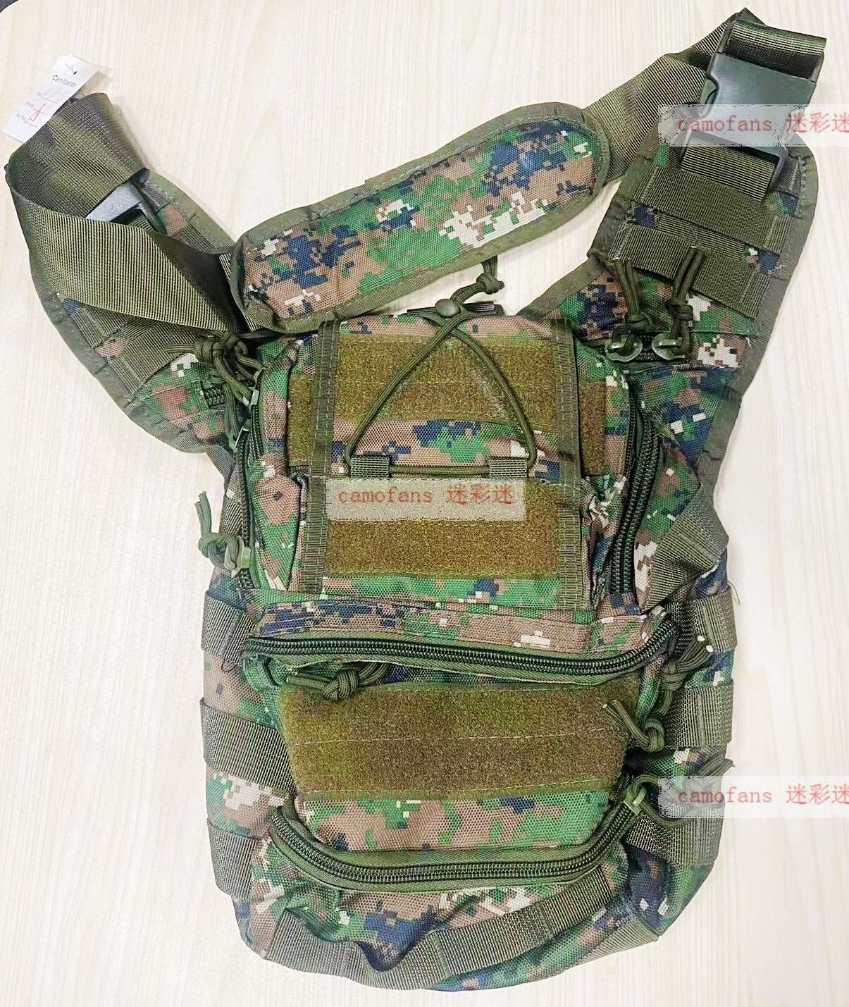 Military Marpat Woodland Camouflage Tactical Crossbody Sling Shoulder ...