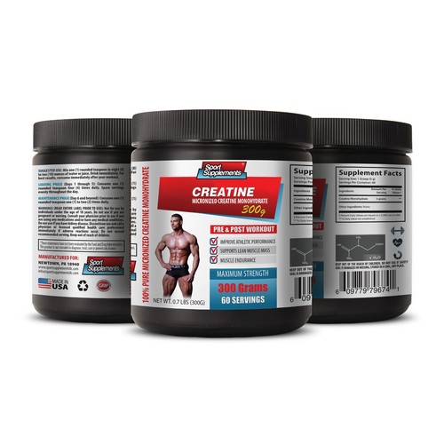 muscle building and recovery powder - MICRONIZED CREATINE - 1 Bottle ...