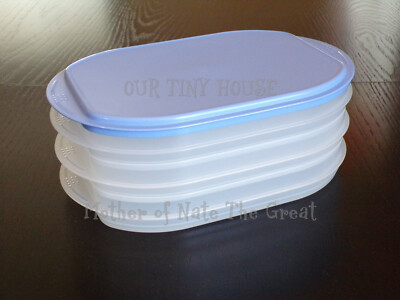 Tupperware Fridge Stackables Deli Keeper Meat Cheese Container Vintage ...