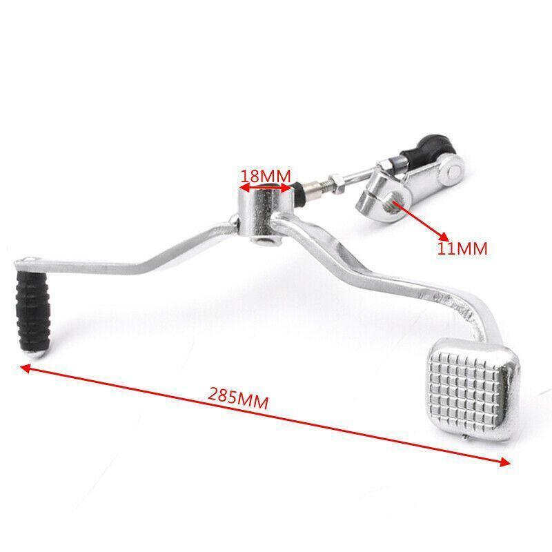 Motorcycle Bike Gear Shift Lever Shifter Pedal Assembly Refit Foot Rest ...