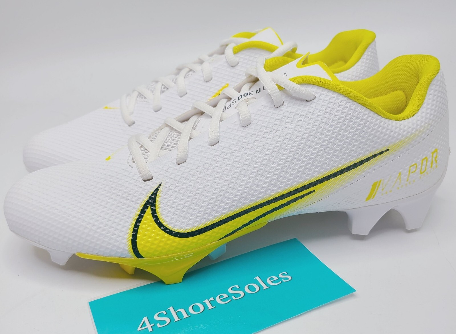NEW Nike Men's SIZE 10 Vapor Edge Speed 360 Football Cleats Opti Yellow ...