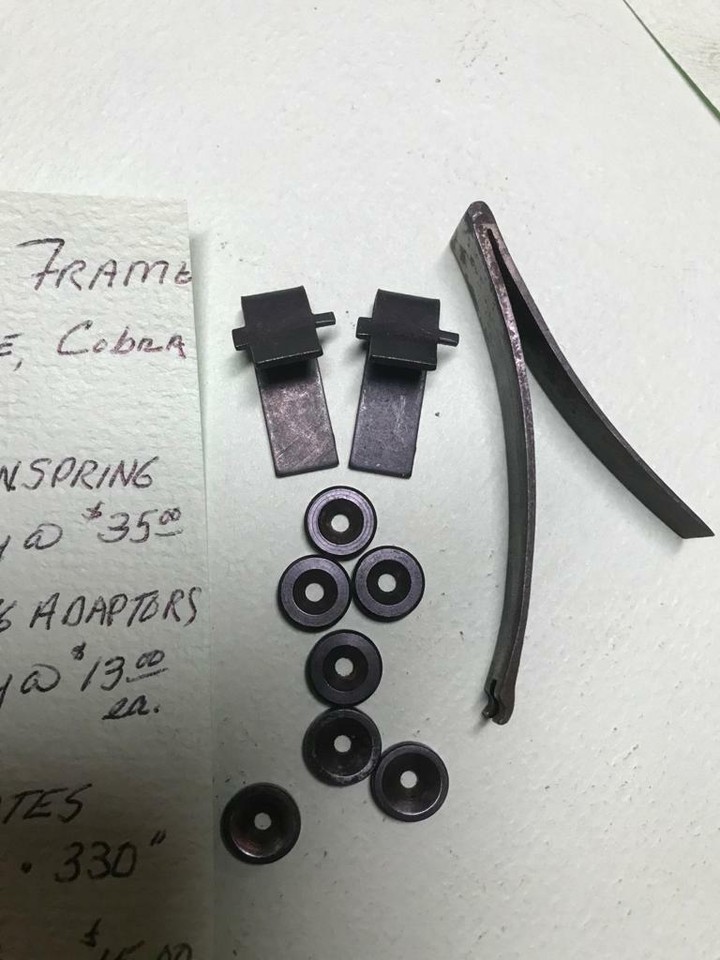 Colt D-Frame Parts, Mainspring, Early Adapter Springs & Two Types of ...