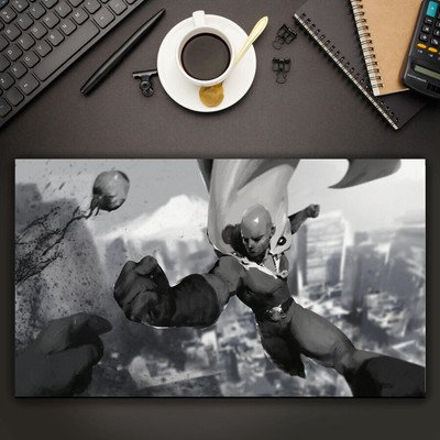 Anime One-Punch Man Saitama Playmat mat CCG custom | eBay