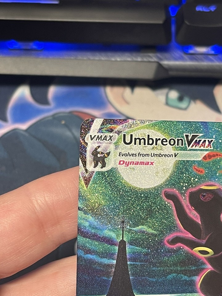 2021 Pokemon Evolving Skies Umbreon VMAX Alt Art Secret Rare 215/203 NM ...