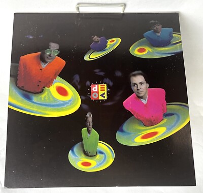 DEVO Smooth Noodle Maps Enigma PROMO flat 2 SIDED POSTER original | eBay