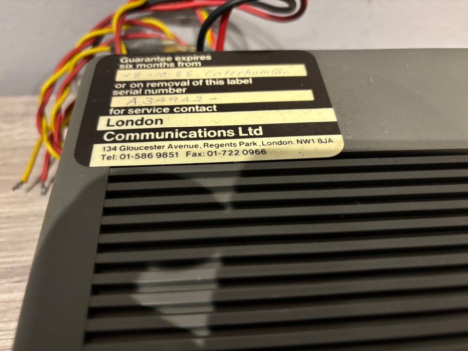 Cleartone CM2000 VHF /AM Transceiver Radio Communication With Mic | eBay UK